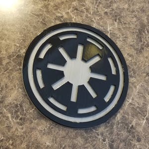 SW Galactic Republic Symbol Logo Sign / Plaque Inspired Replica - Dual ...