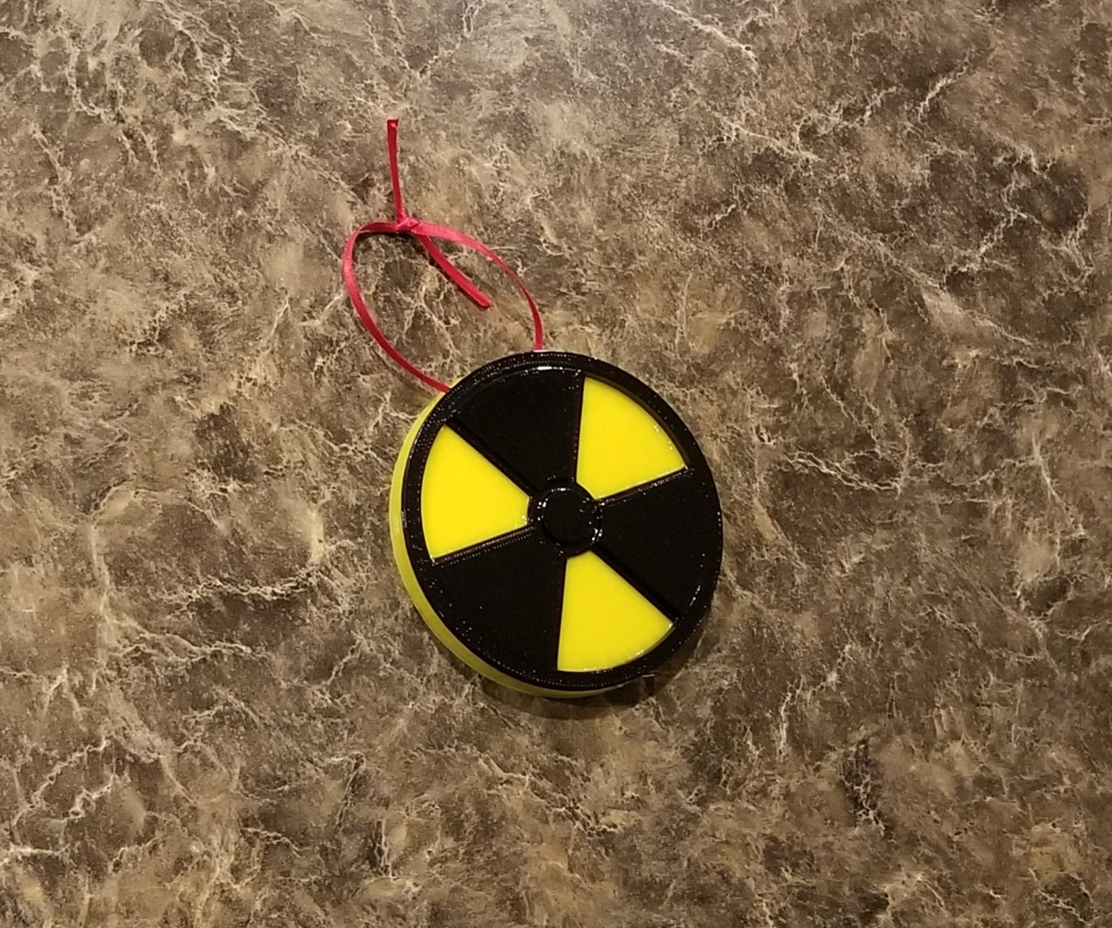 Nuclear Radioactive Symbol Inspired Christmas Ornament | Etsy