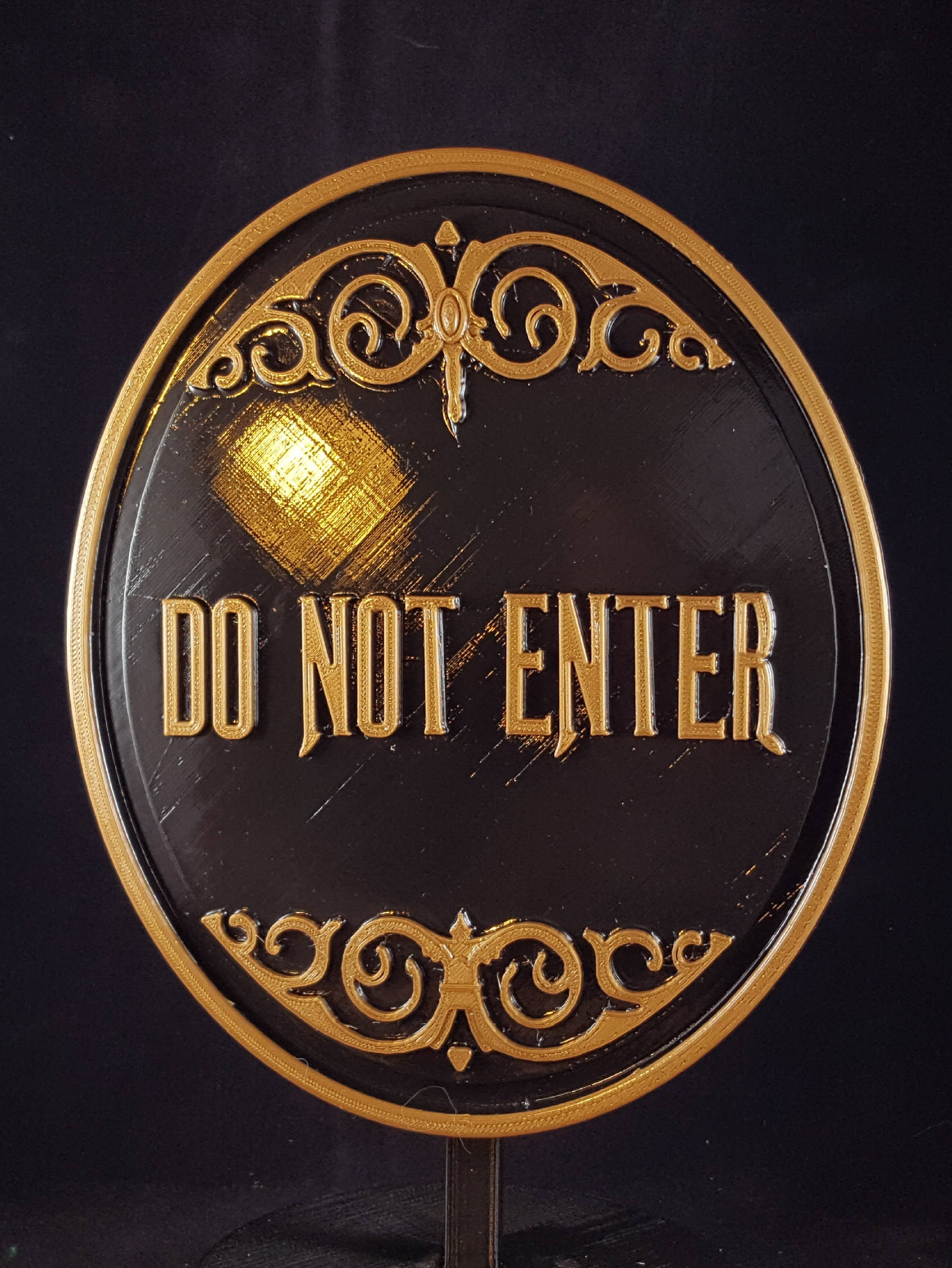 Haunted Mansion Attraction / Ride Do Not Enter Plaque / Sign | Etsy