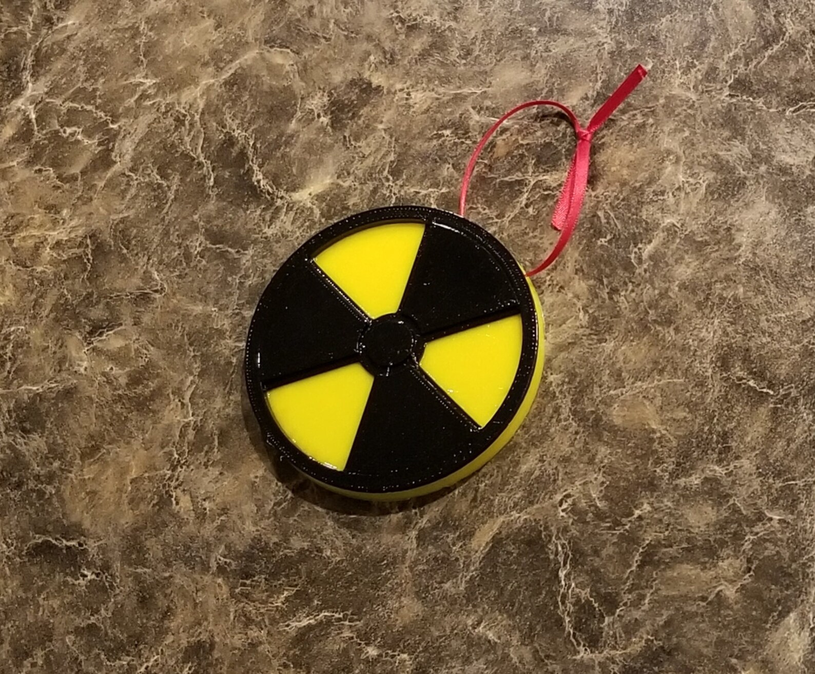 Nuclear Radioactive Symbol Inspired Christmas Ornament | Etsy