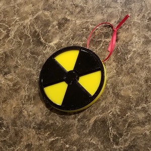 Nuclear Radioactive Symbol Inspired Christmas Ornament - Science ...