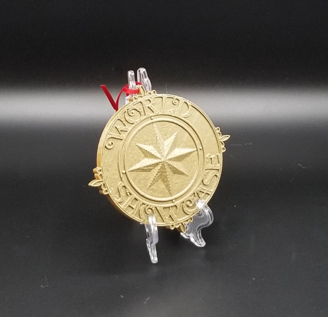 World Showcase Welcome Plaque DW Inspired Sign Christmas Ornament ...