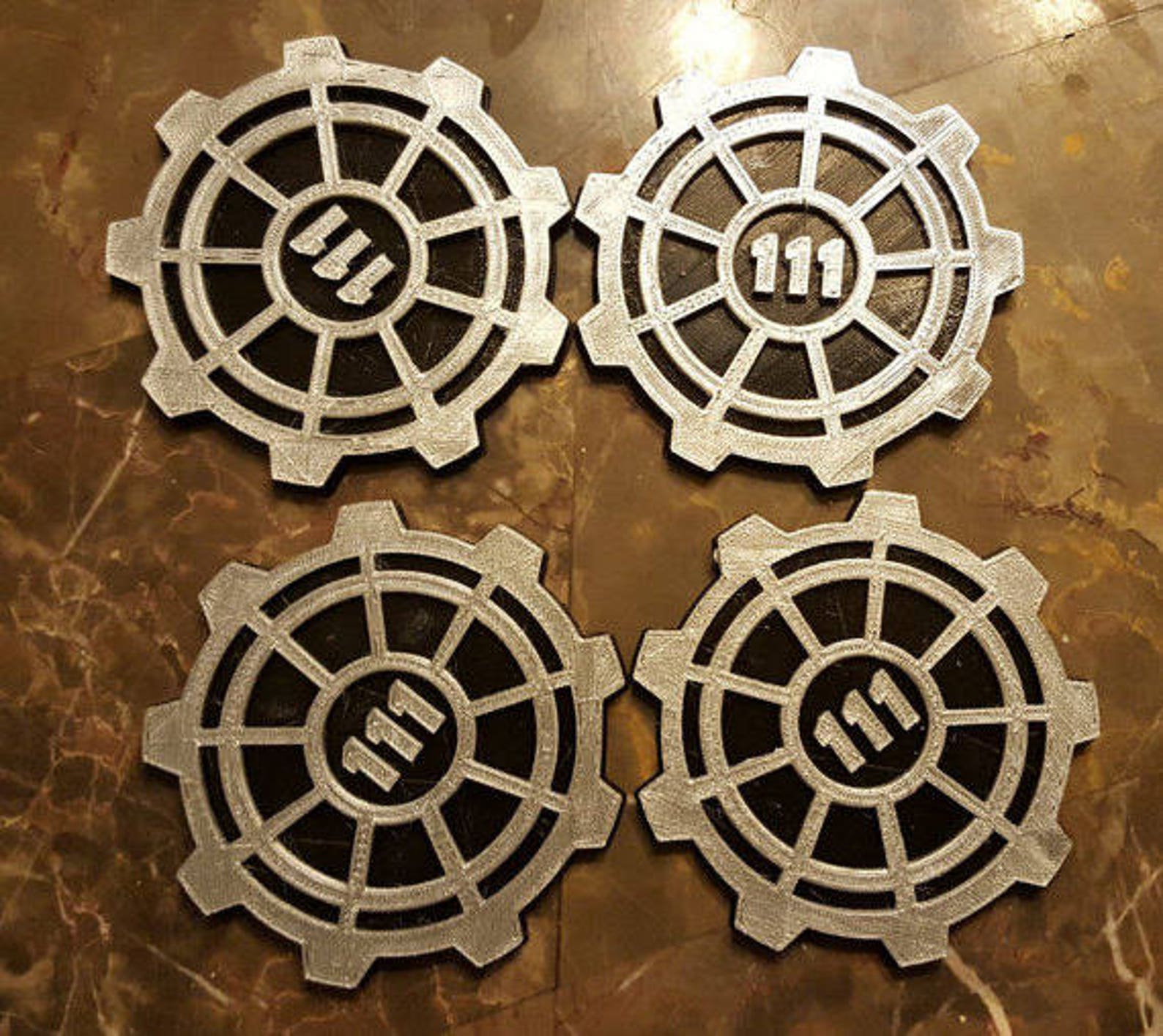 Vault Door Themed Coaster Set CUSTOM VAULT NUMBERS Set of - Etsy