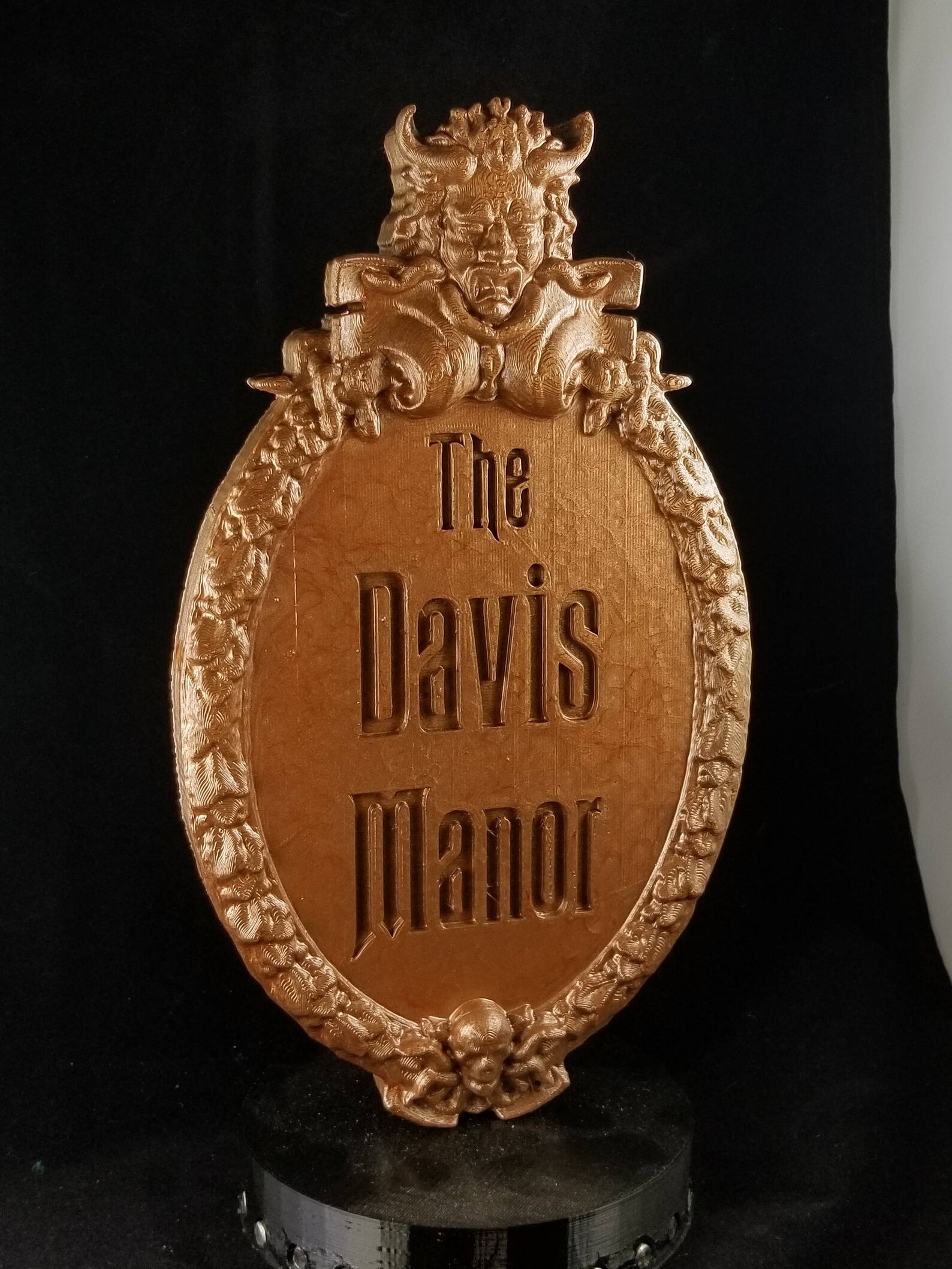 Personalized Haunted Mansion Inspired Prop Sign / Plaque Replica ...