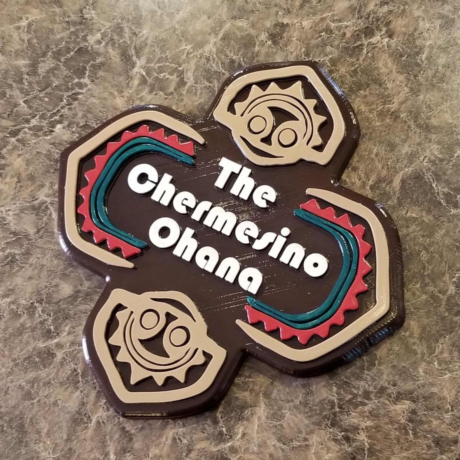 Personalized Polynesian Themed Family Last Name Sign / Plaque - Etsy