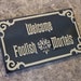 Haunted Mansion Inspired Prop Sign / Plaque Replica Welcome - Etsy