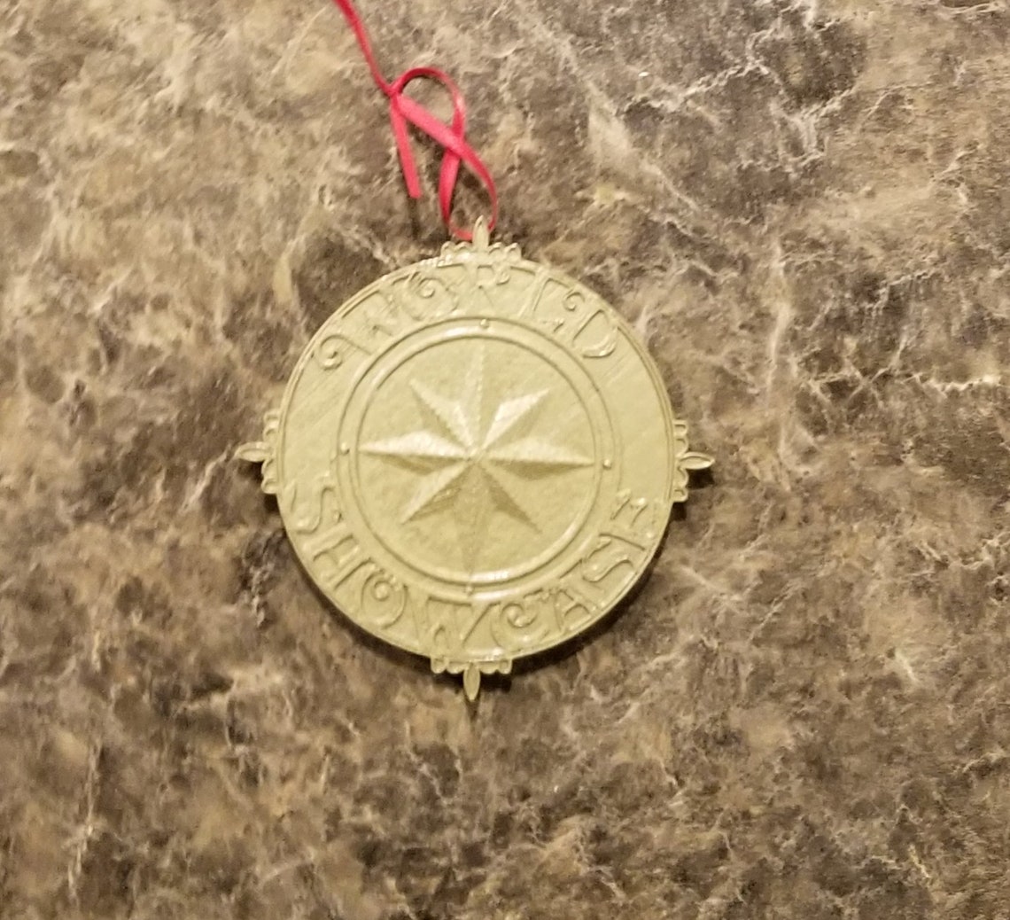 World Showcase Welcome Plaque DW Inspired Sign Christmas Ornament ...