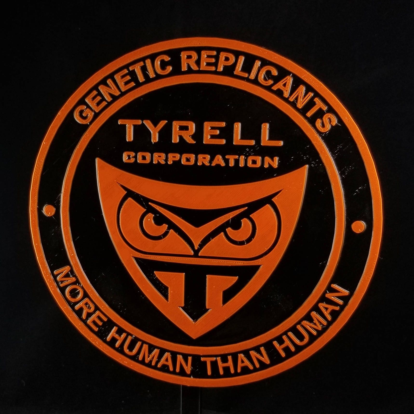 Blade Runner Tyrell Corporation Logo Inspired Plaque Prop - Etsy UK