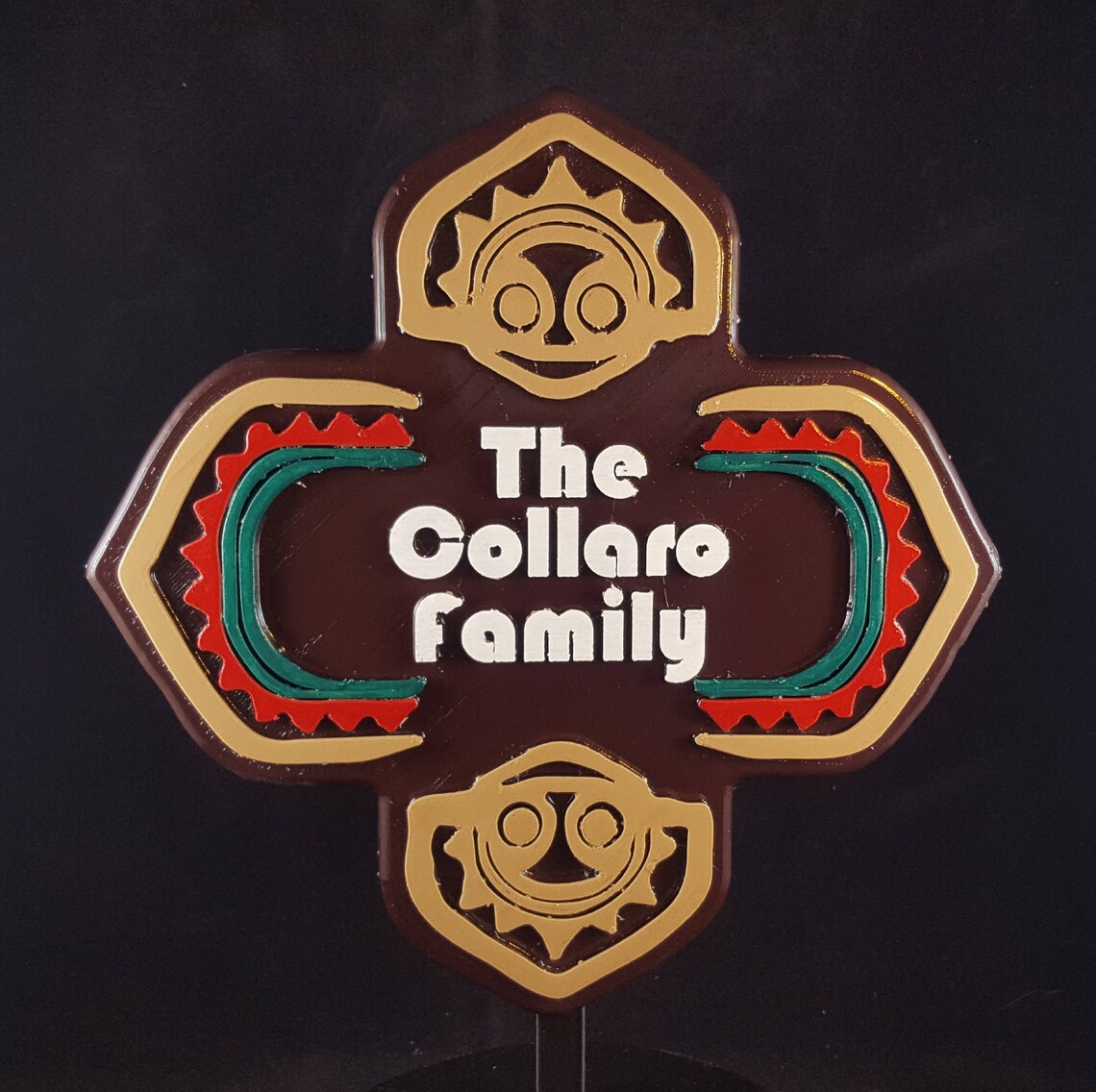 Personalized Polynesian Themed Family Last Name Sign / Plaque - Etsy