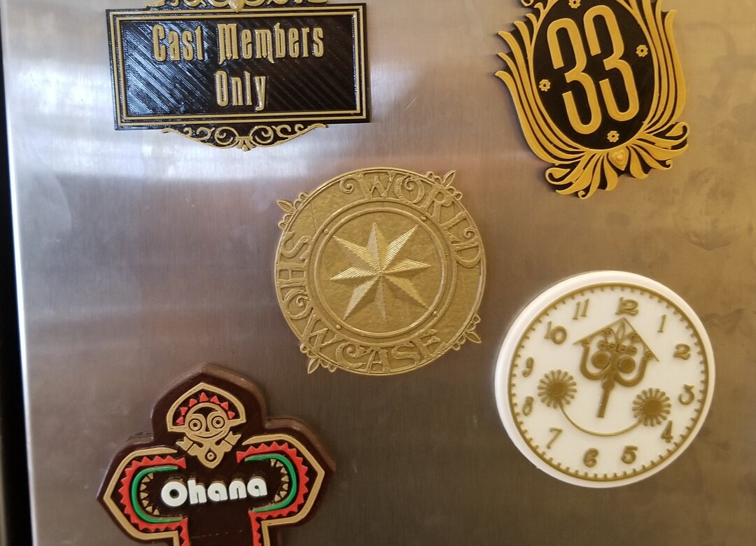 Epcot World Showcase Plaque DW Inspired Magnet - Etsy