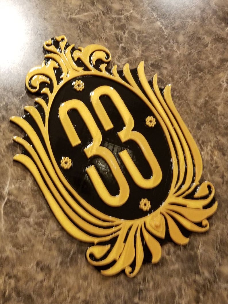 Disney Club 33 Sign Inspired Replica Plaque Modern and - Etsy