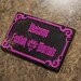 Haunted Mansion Inspired Prop Sign / Plaque Replica Welcome - Etsy