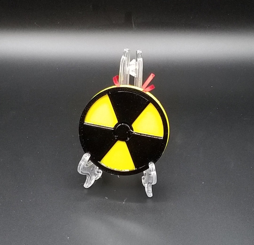 Nuclear Radioactive Symbol Inspired Christmas Ornament - Science ...