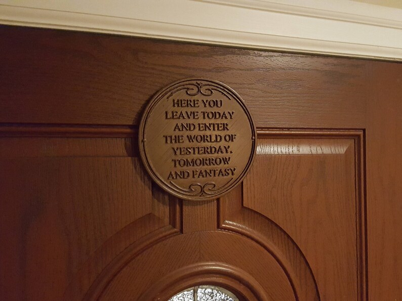 Main Street Entranceway Welcome Plaque DW Inspired Sign - Bronze ...