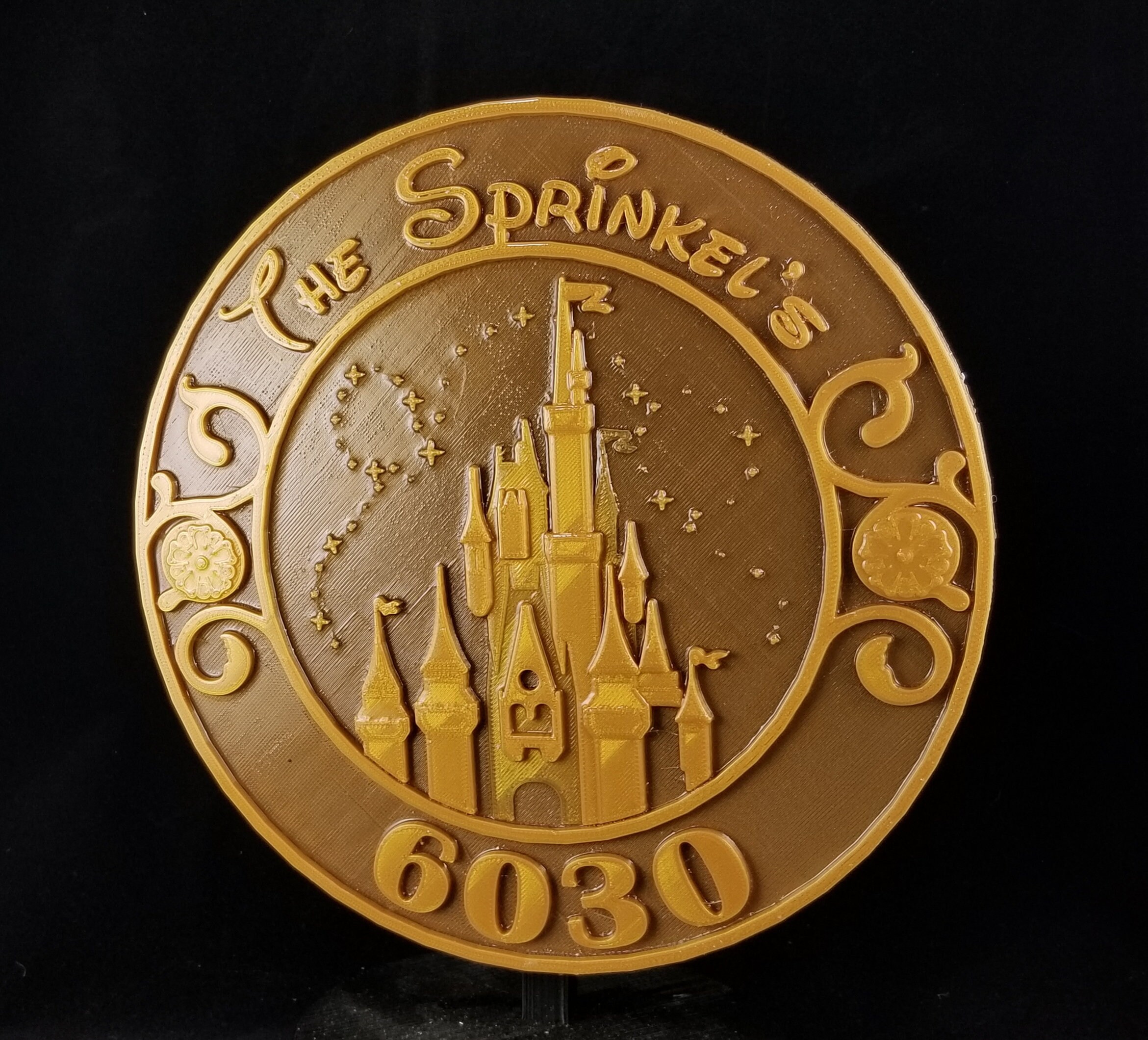 Personalized DW Magic Kingdom Inspired Address Plaque / Sign - Dual ...