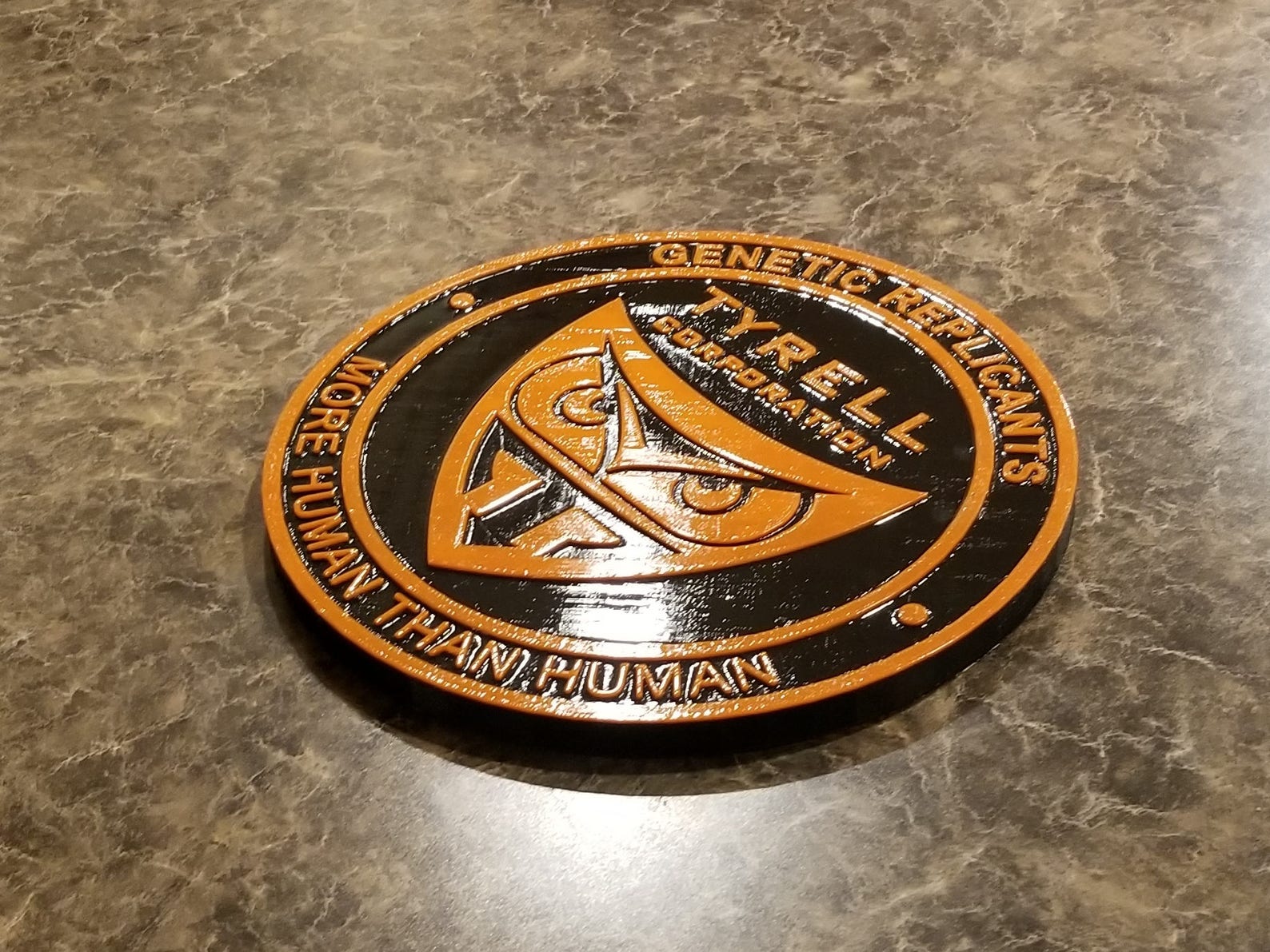 Blade Runner Tyrell Corporation Logo Inspired Plaque Prop - Etsy