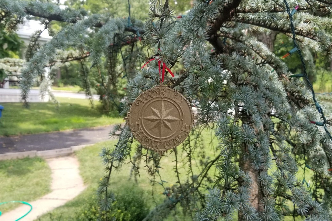 World Showcase Welcome Plaque DW Inspired Sign Christmas Ornament ...