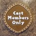 Circular Polynesian Themed Cast Members Only Sign / Plaque - Etsy