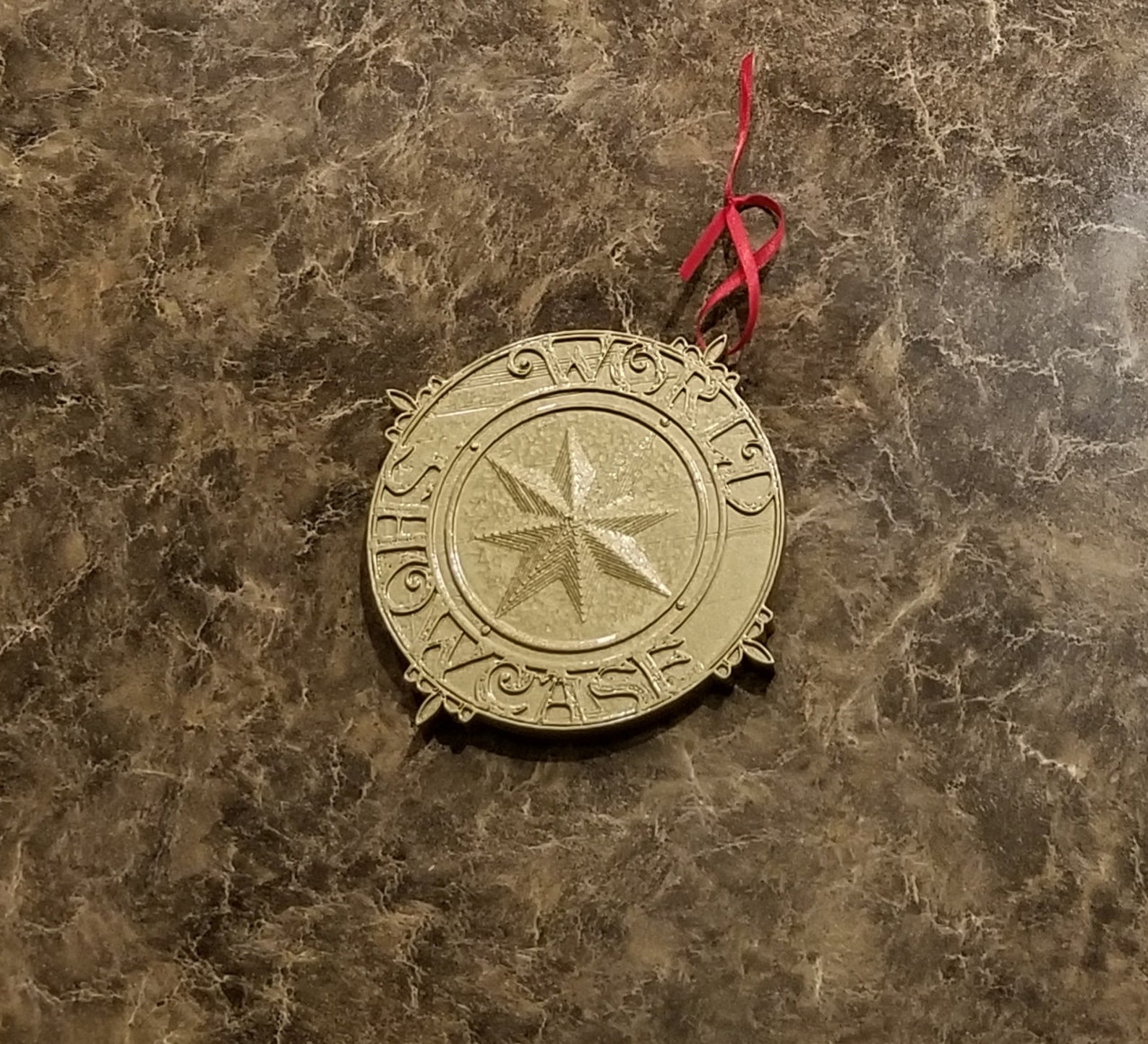 World Showcase Welcome Plaque DW Inspired Sign Christmas Ornament ...