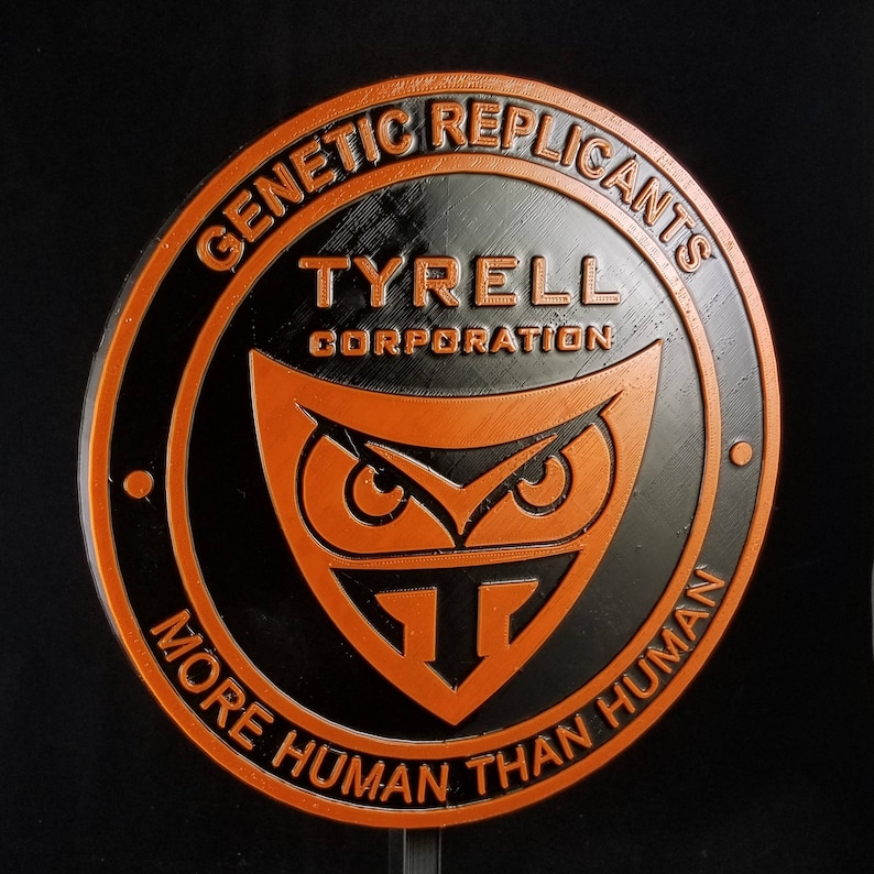 Blade Runner Tyrell Corporation Logo Inspired Plaque Prop - Etsy UK