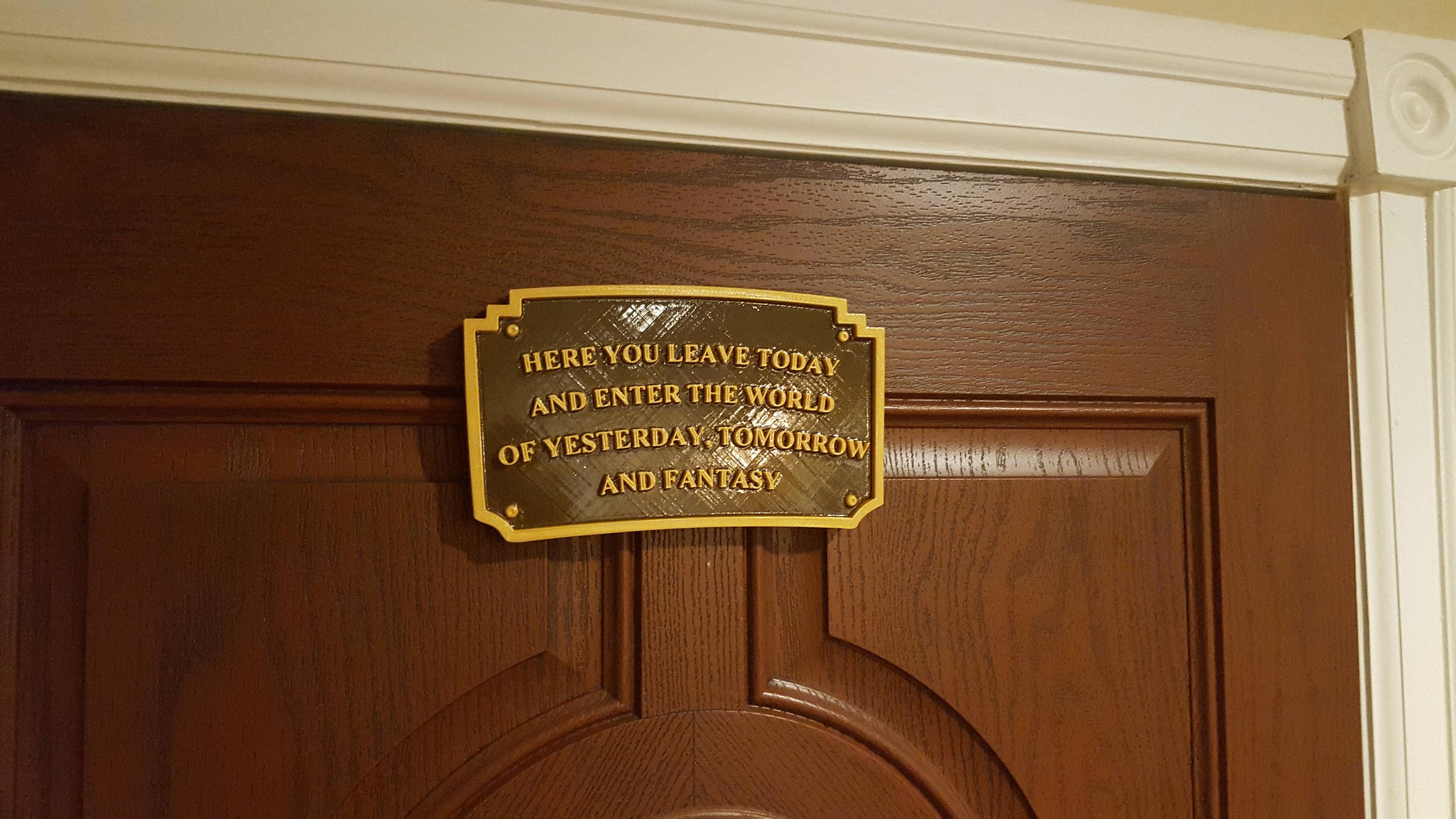 Main Street Entranceway Welcome Plaque DL Inspired Sign Dual - Etsy
