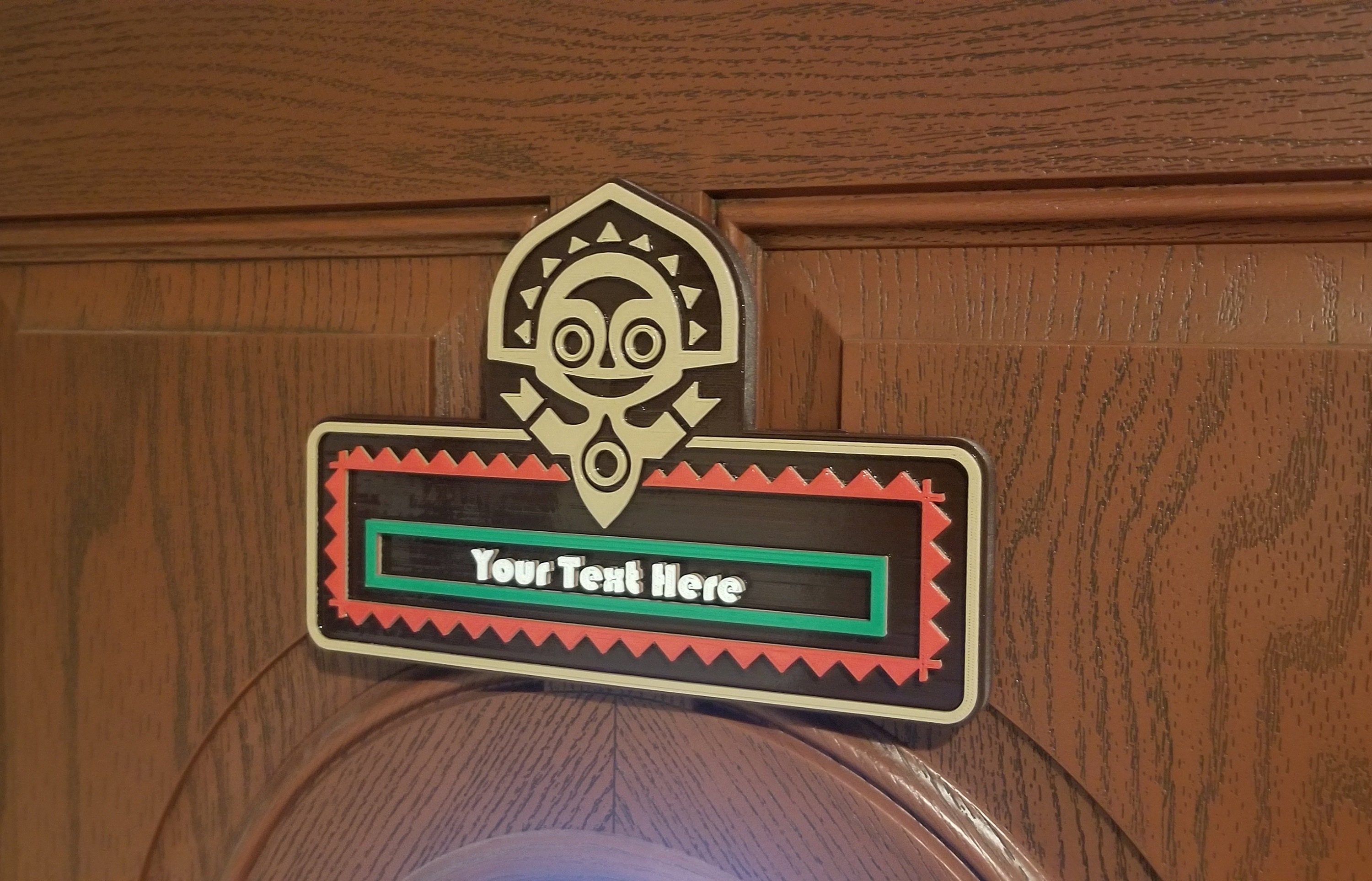 Personalized Polynesian Resort Themed Sign / Plaque Custom | Etsy