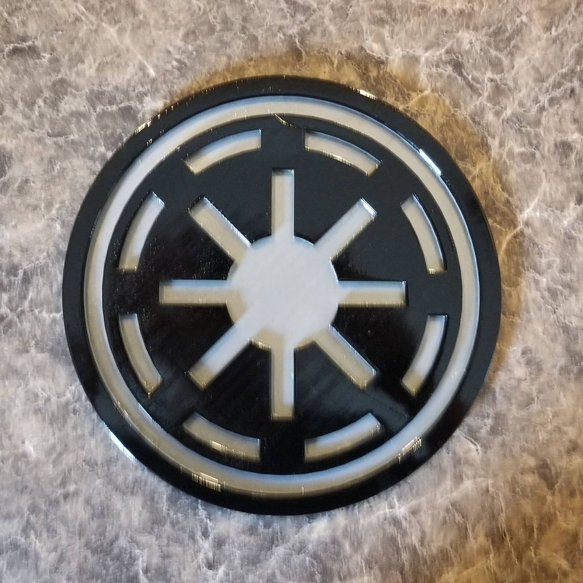 SW Galactic Republic Symbol Logo Sign / Plaque Inspired | Etsy