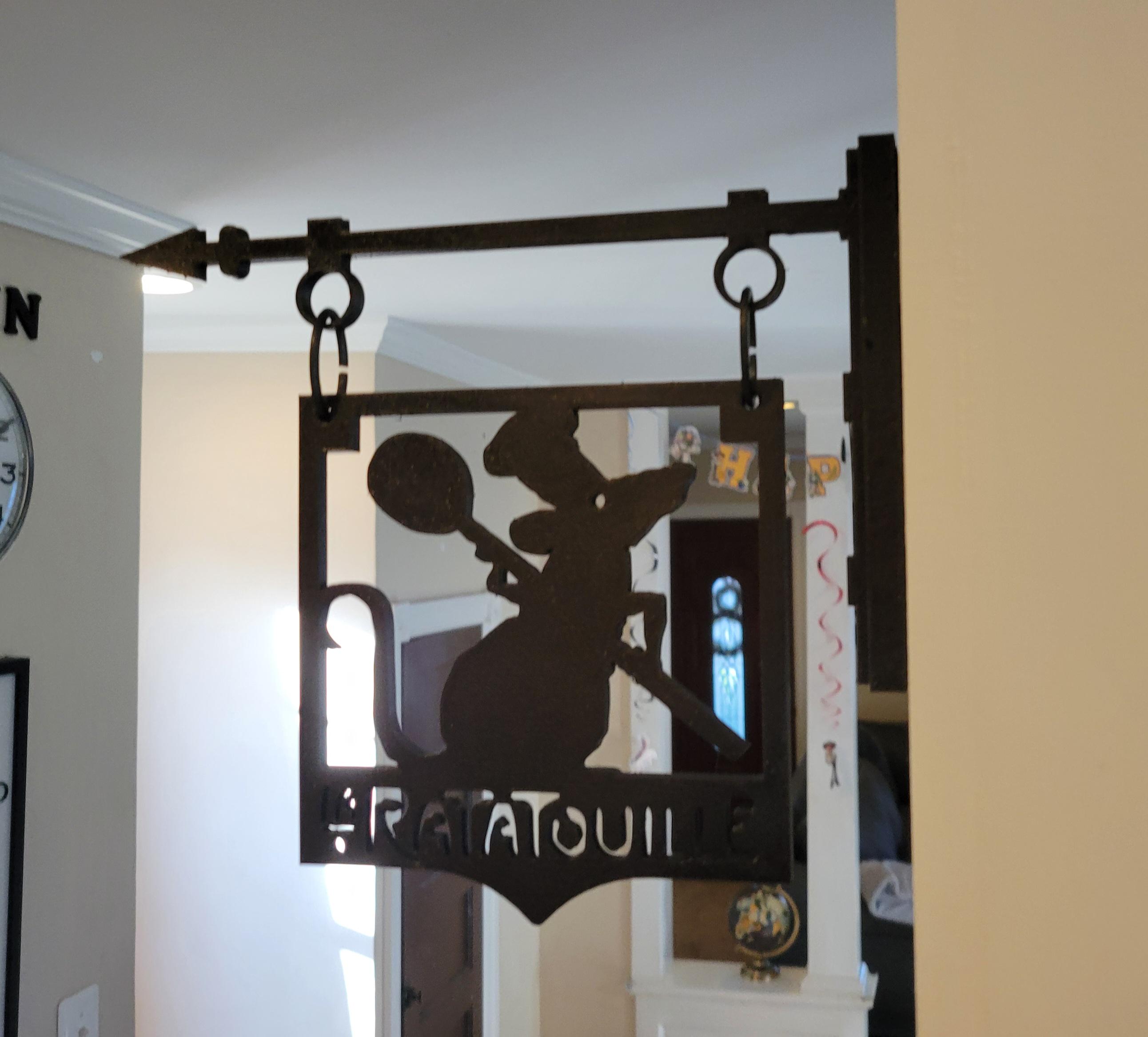 Ratatouille Kitchen Sign – Remy Wall Decor – French Bistro Sign ...