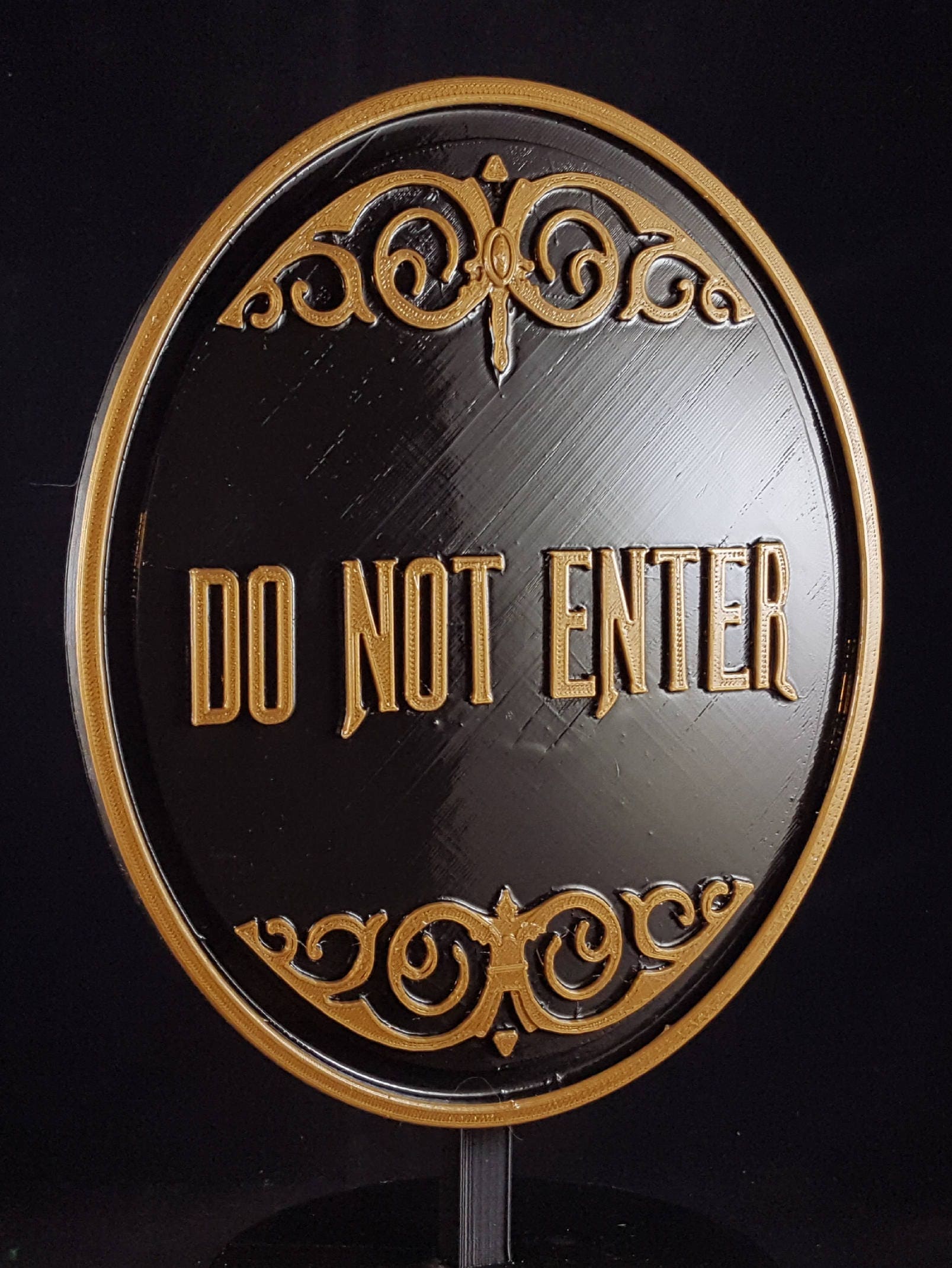 Haunted Mansion Attraction / Ride Do Not Enter Plaque / Sign | Etsy