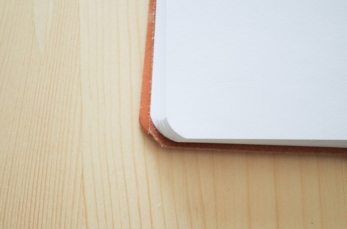 Refillable Reporter Notebook in Russet Wickett & Craig | Etsy