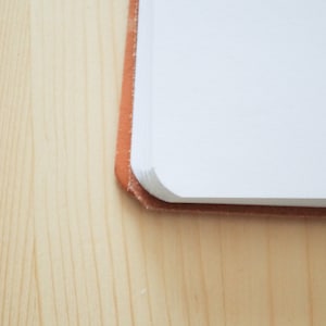 Refillable Reporter Notebook in Russet > Wickett & Craig Leather ...