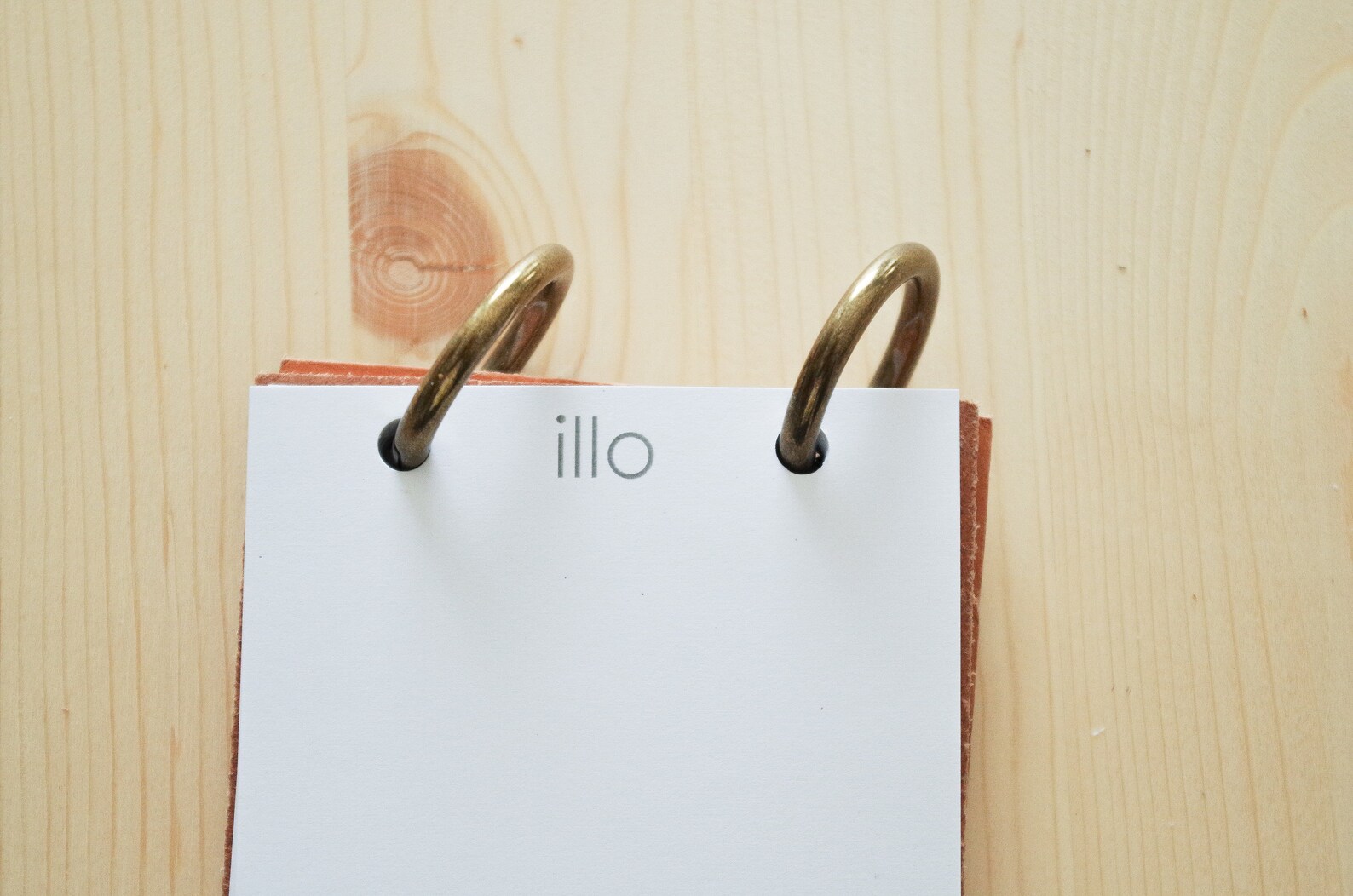 Refillable Reporter Notebook in Russet Wickett & Craig | Etsy