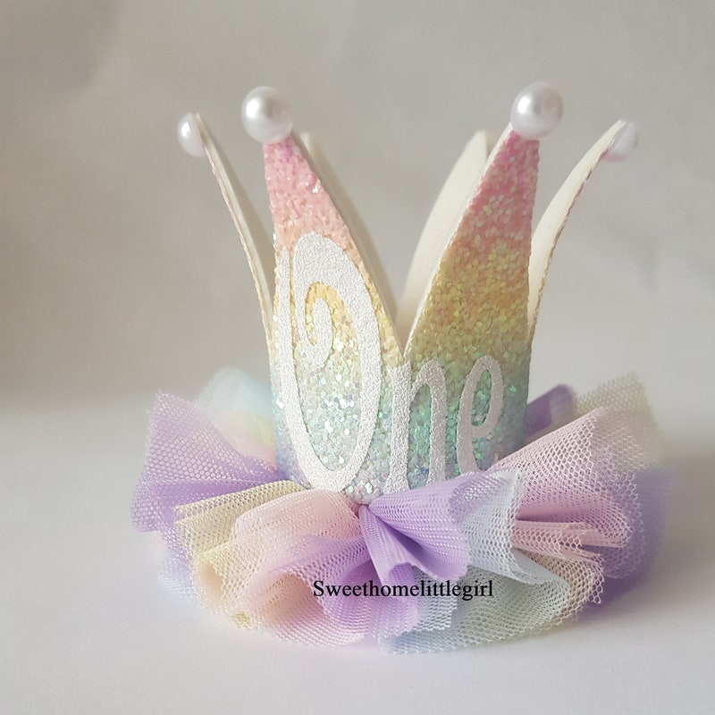 Girl Birthday Crown - Etsy