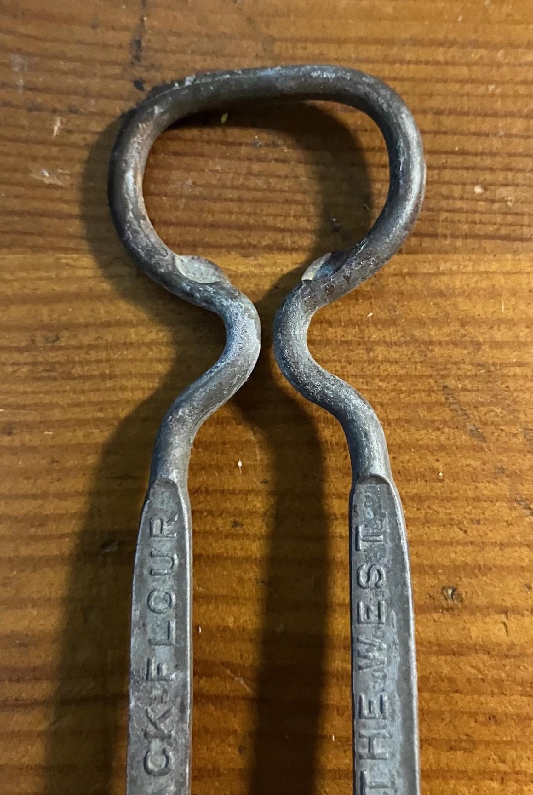 Vintage Heart-shaped Albers Flapjack Flour Metal Spatula Kitchen Baking ...