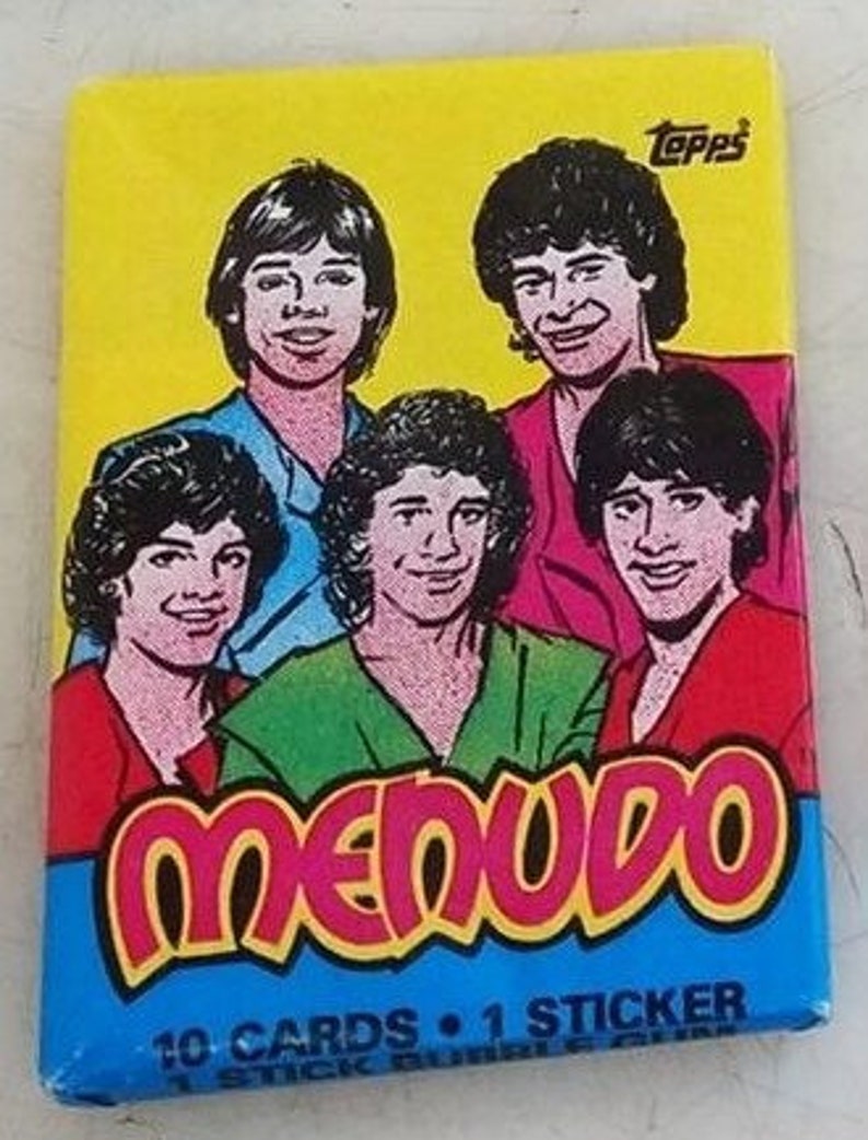 Vintage Trading Cards - "menudo" - 1983 Topps - Unopened! - Etsy