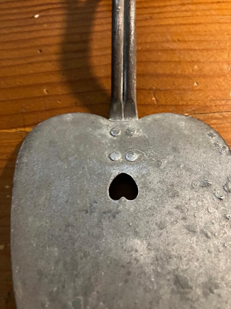 Vintage Heart-shaped Albers Flapjack Flour Metal Spatula Kitchen Baking ...