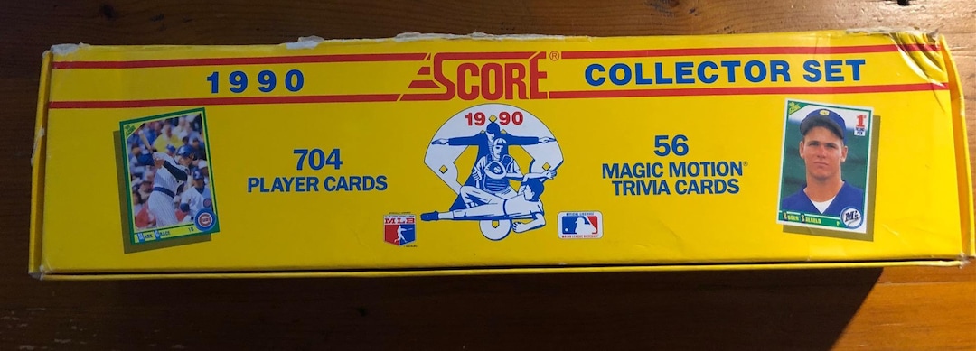 Vintage Basebal / Trading Cards - 1990 Score Baseball Collector Set ...