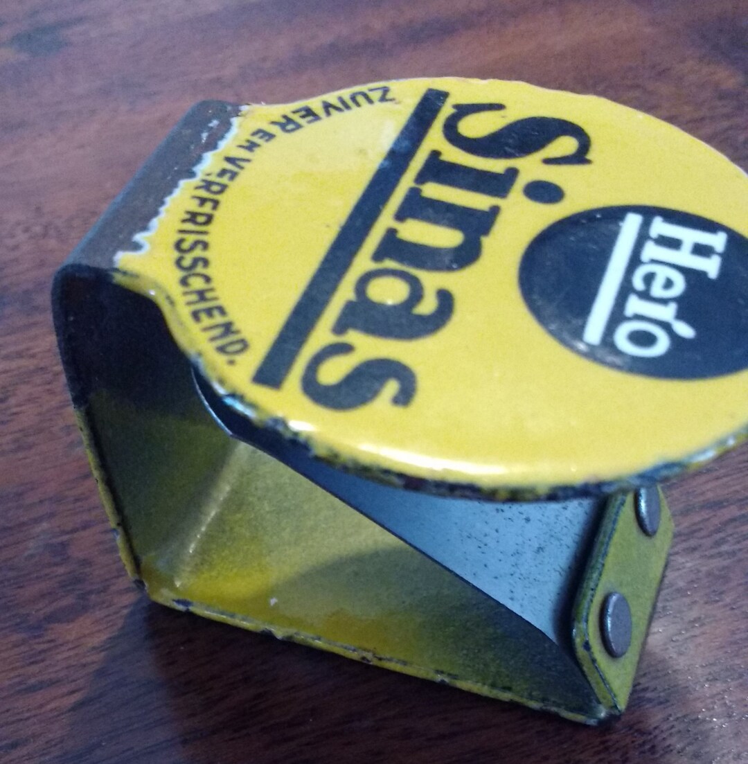 Unique Vintage Advertising Tin- Hero Sinas Beverage Display Clip - Etsy