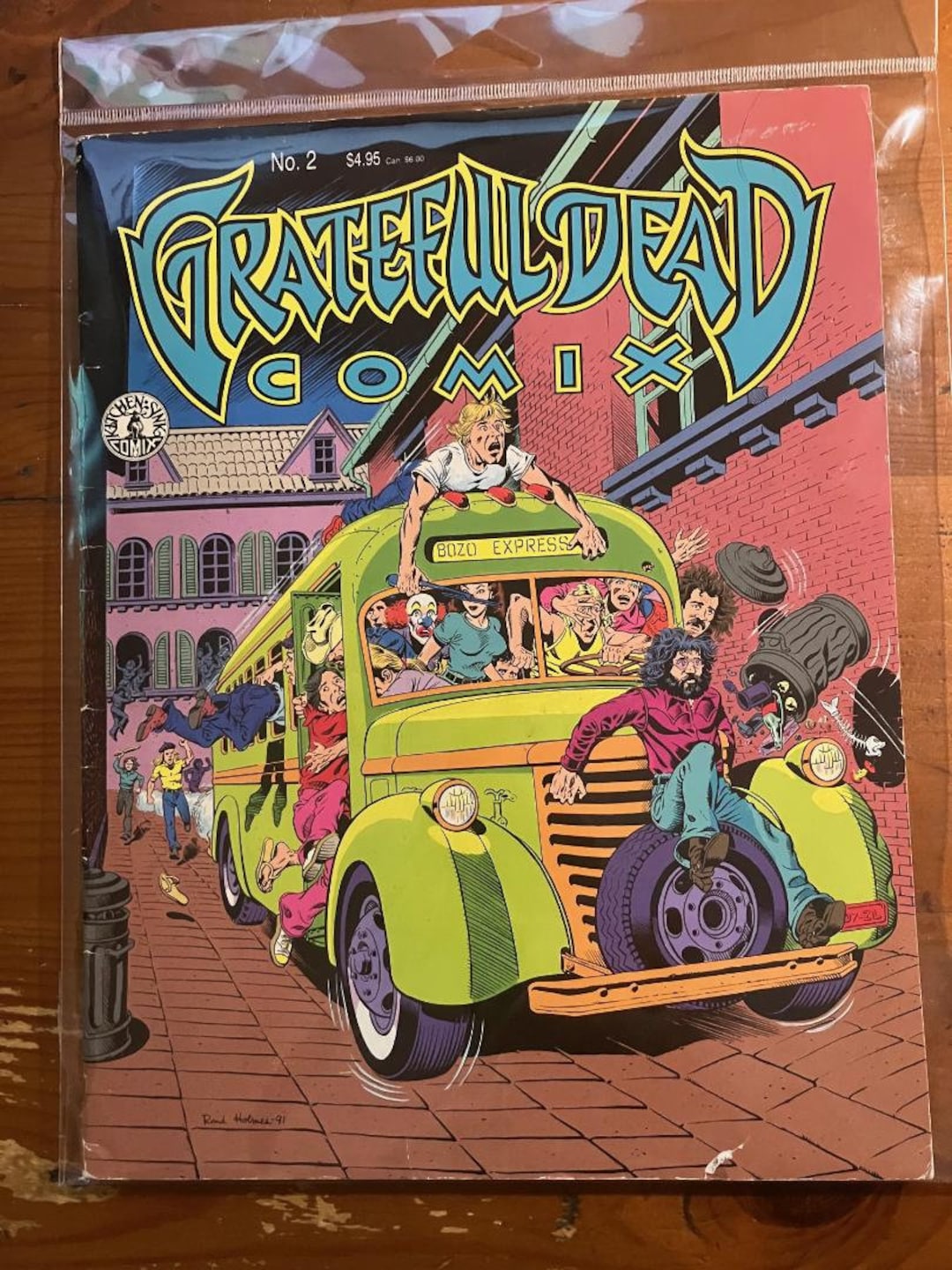 Vintage Comics - GRATEFUL DEAD Comix - No. 2 - January 1991 - in VG ...