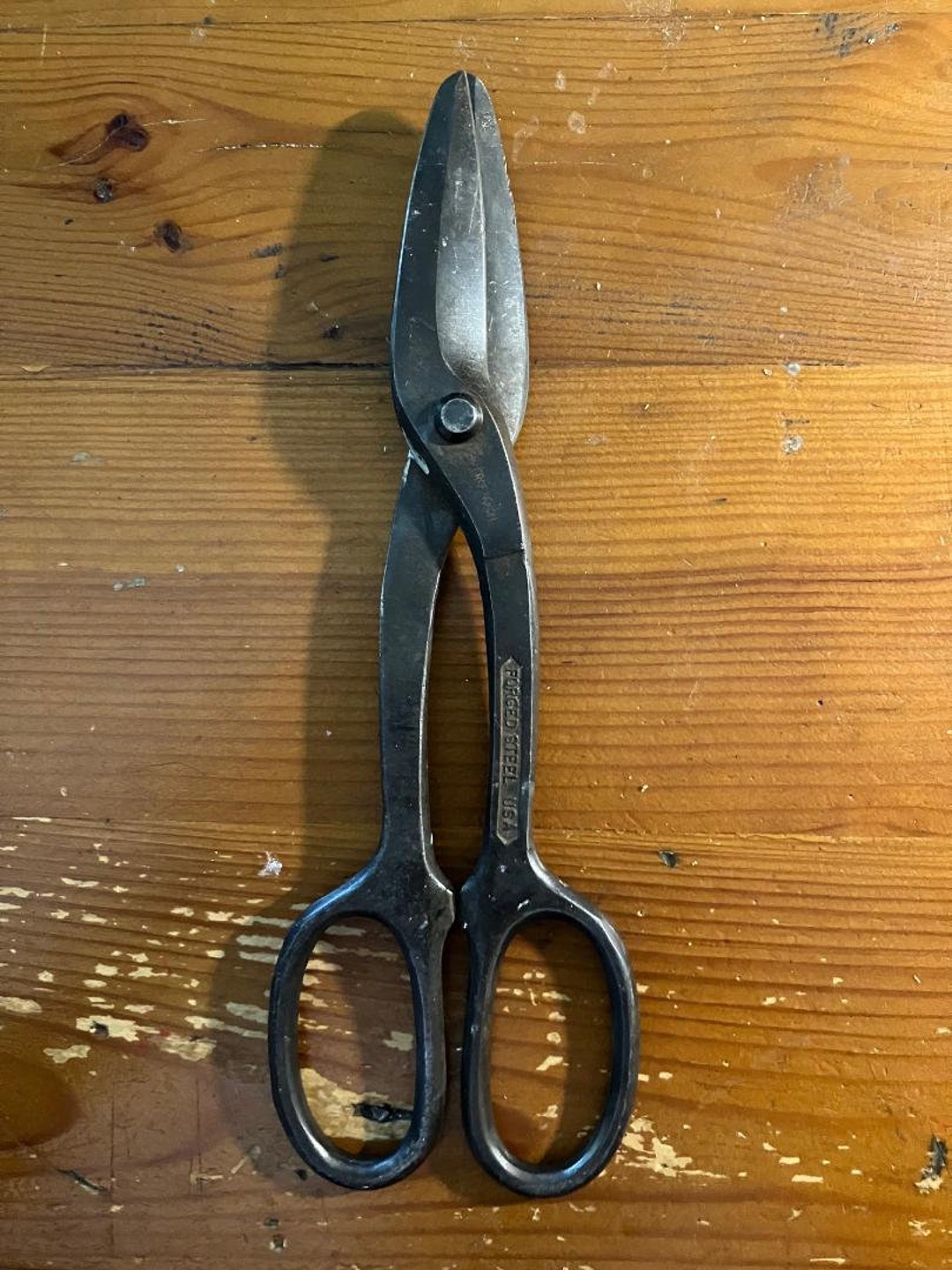 Vintage Tools! CRAFTSMAN Forged U.S. Steel Shears - Tin Snips / Metal ...