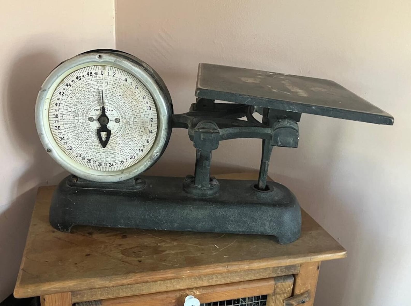 Antique Scales - 1930's Detecto Posto-gram Junior Parcel Scale - in ...