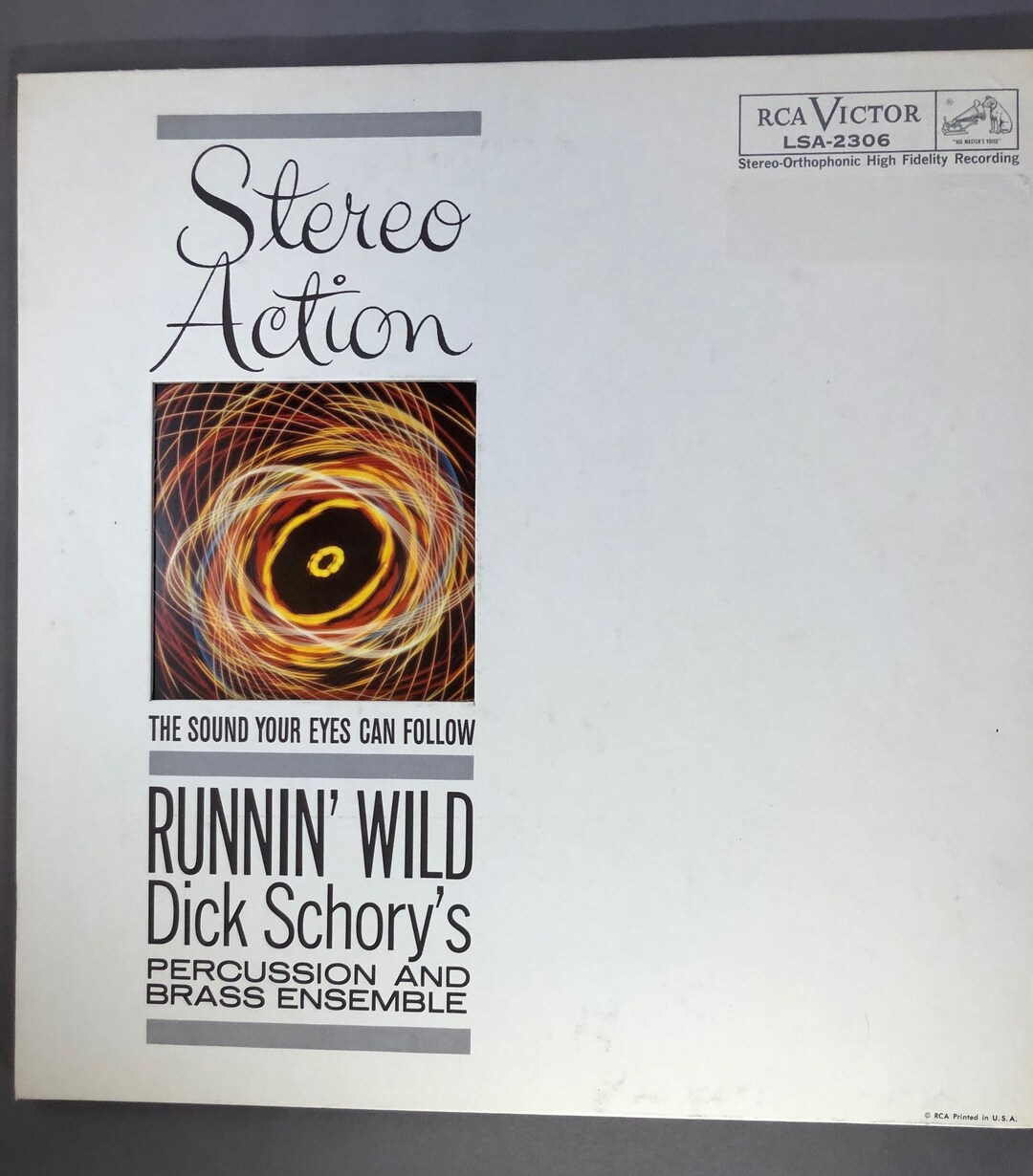 Vintage Vinyl - Stereo Action: the Sound Your Eyes Can Follow - Runnin ...