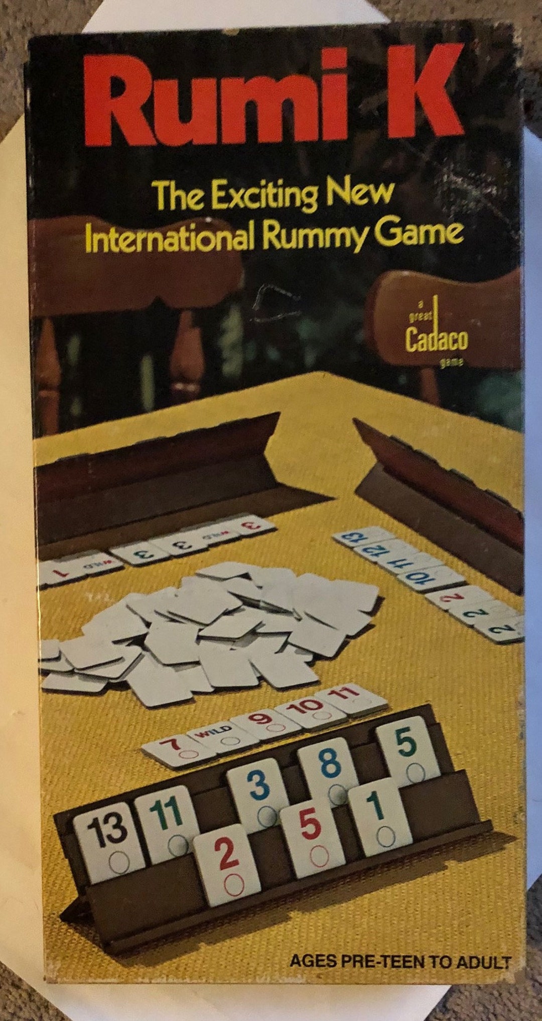 Vintage Games - Rumi K - 'the Exciting New International Rummy Game ...