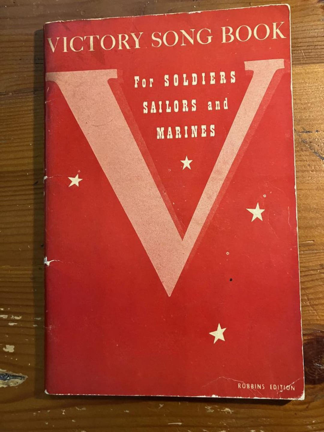 Vintage Song Book - 'victory Song Book' (robbins Edition) - for ...