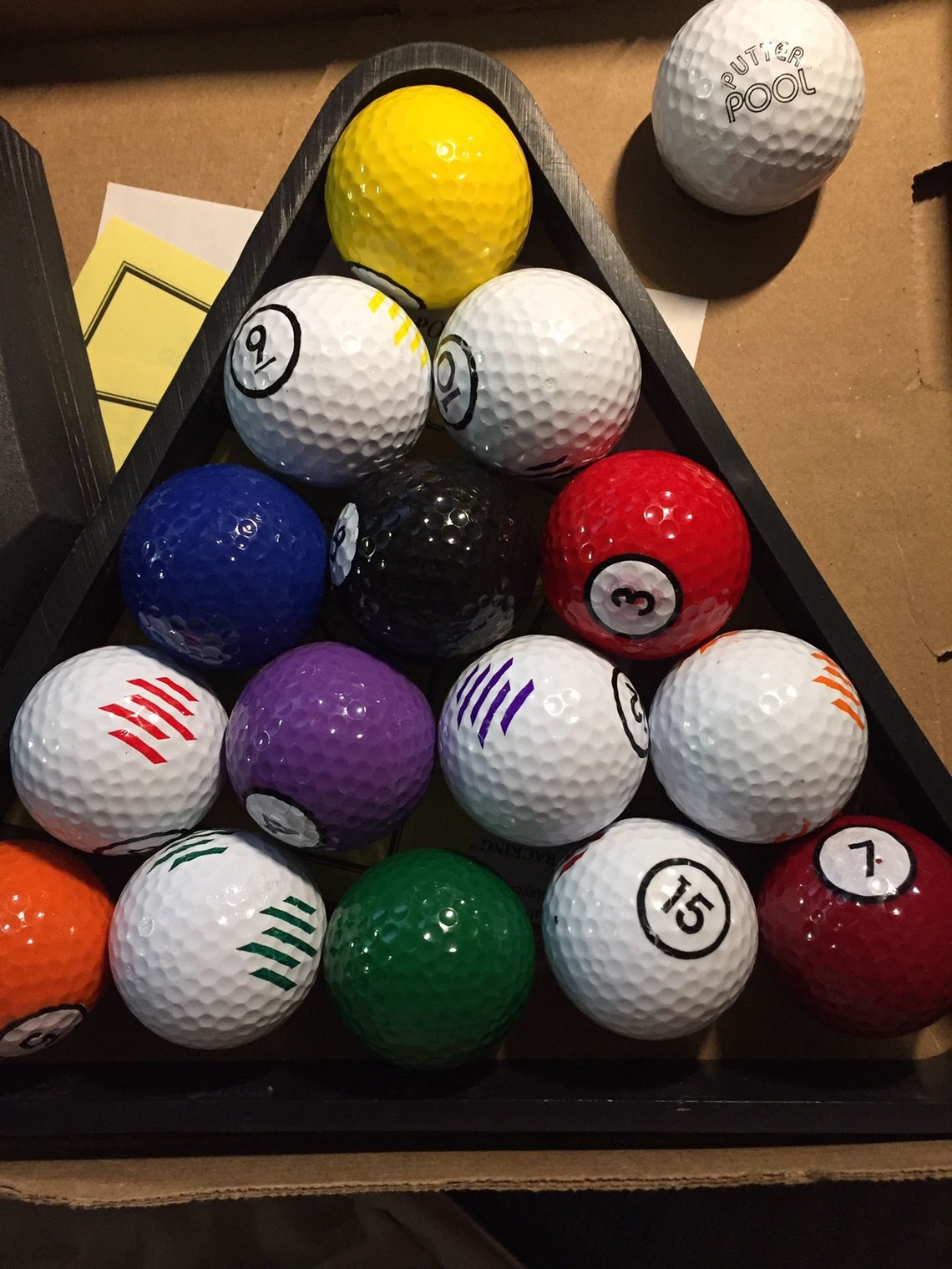 Vintage Games 'putter Pool' the Family Game That - Etsy