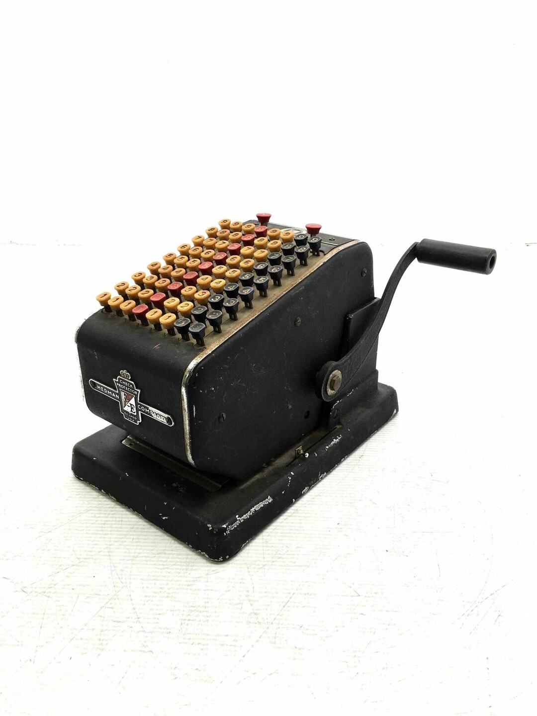 Vintage Hedman Company F & E Check Protector - Looks Awesome! ***PICKUP ...