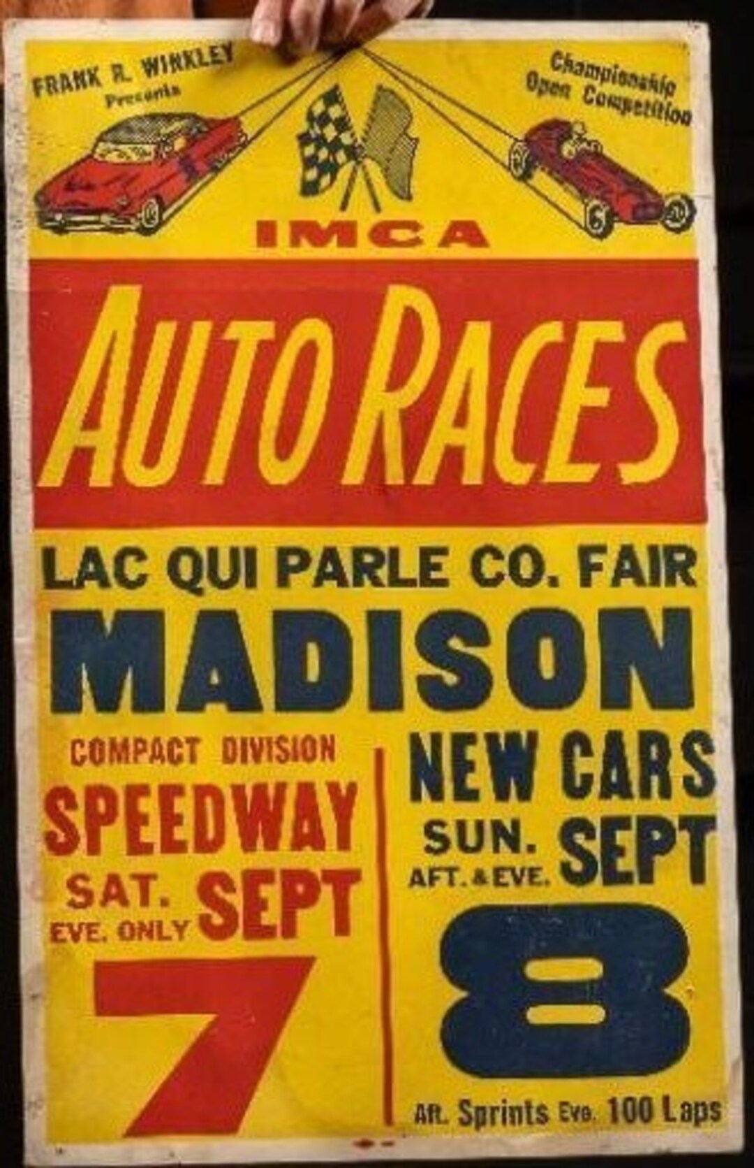 Vintage Racing Posters - Circa 1960's / 1970's - Great Color and Style ...
