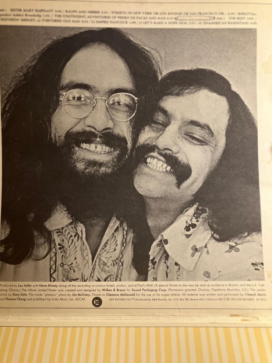 Vintage COMEDY on Vinyl Cheech & Chong Big Bambú 1972 in Good Condition ...