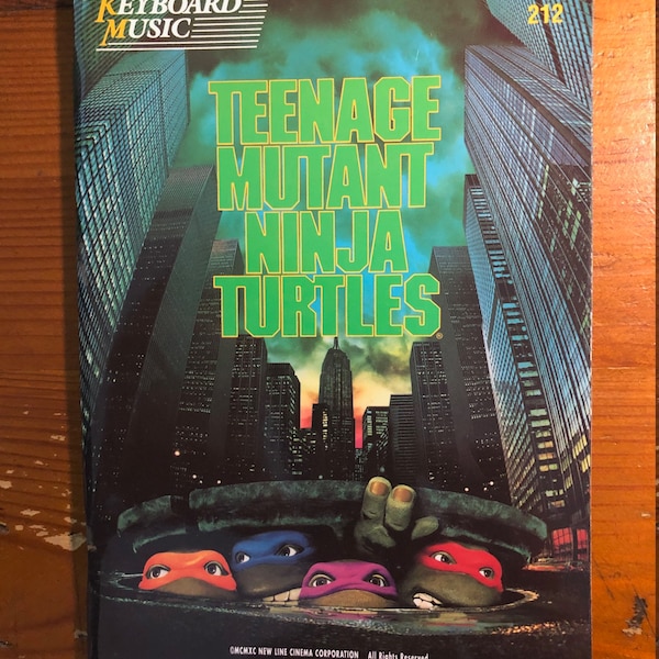 Teenage Mutant Ninja Turtles Keyboard - Etsy