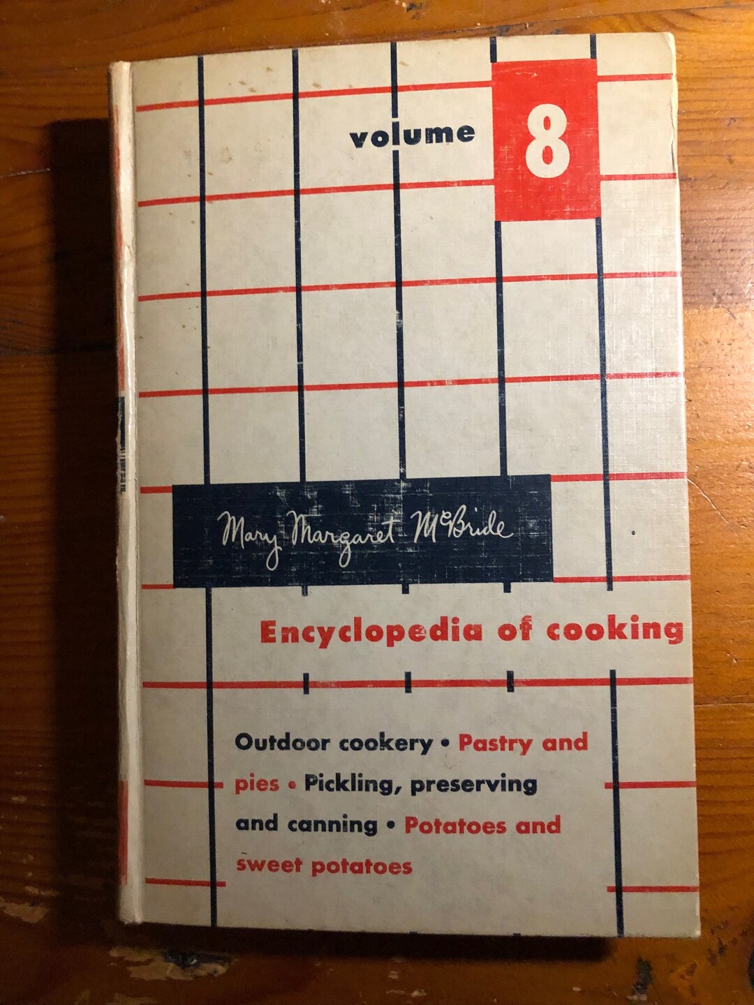 Vintage Cookbook - Mary Margaret Mcbride Encyclopedia of Cooking ...